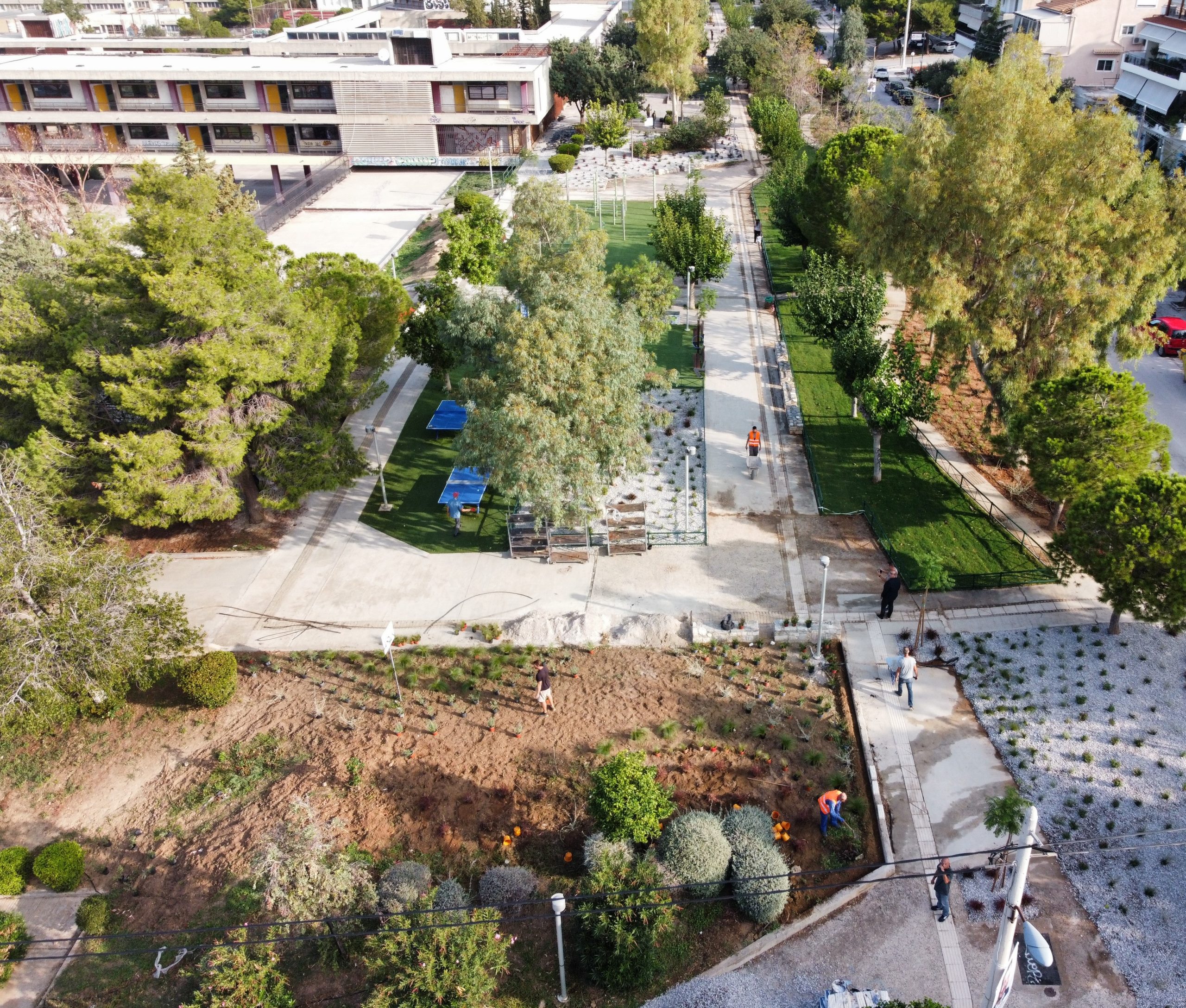 Πώς εξελίσσονται οι εργασίες της ανάπλασης της κάτω Ηλιούπολης [ΕΙΚΟΝΕΣ ...